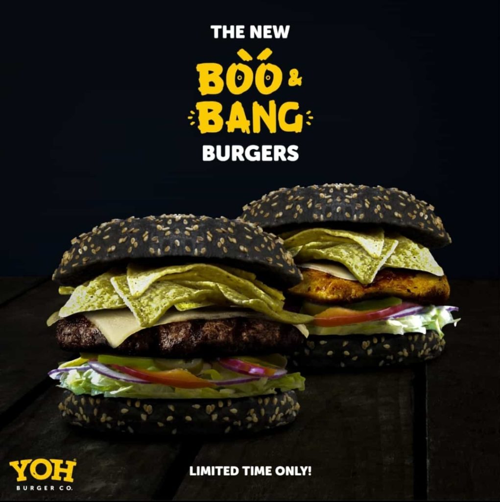 The New Boo & Bang Burgers Launched Today at YOH Burger! – Redbeck ...